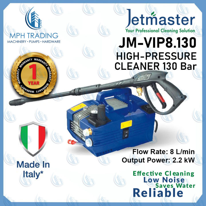 Jetmaster JM-VIP8.130 Heavy Duty Italy High Pressure Cleaner High ...