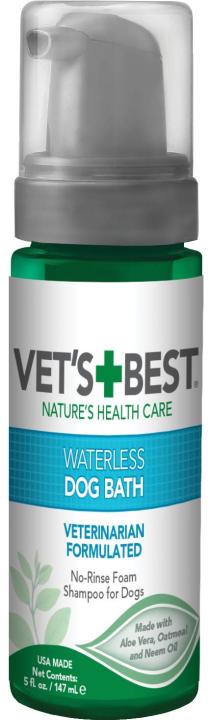 Vet's Best Waterless Dog Shampoo | No Rinse Dog Foam Shampoo | Lazada PH