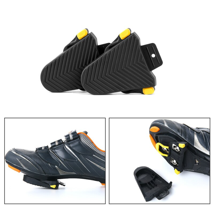HikeHaven 1Pair Quick Release Bike SPD-SL Cleats Cycling Shoes Pedal ...