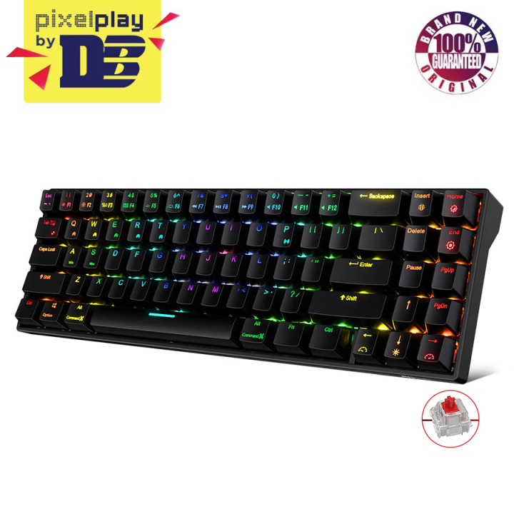 Royal Kludge RK71 Dual-mode RGB 71 Keys Hot Swappable Mechanical ...