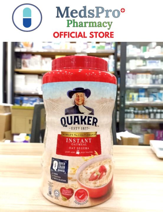 QUAKER INSTANT OATMEAL 1KG (JAR) | Lazada