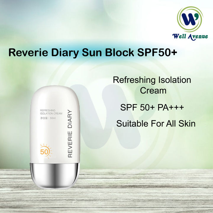 Reverie Dairy SPF 50+ Sunscreen Cream Sunblock Cream Whitening Facial ...