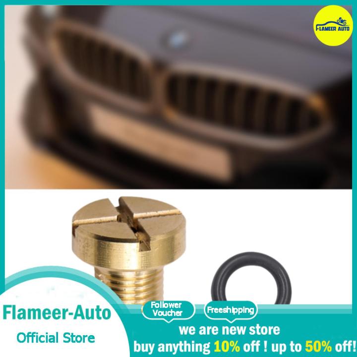 Flameer Coolant Expansion Tank Bleeder Screw Reservoir Plug Practical ...