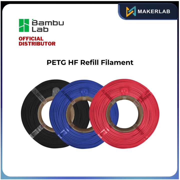 Bambu Lab PETG HF Refill 3D Printer Filament 1.75mm 1KG | Lazada PH