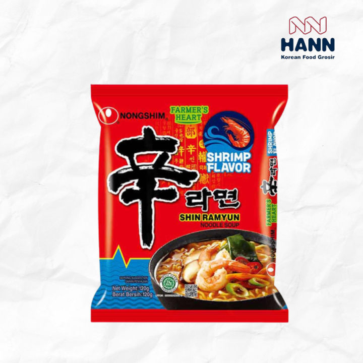 Nongshim Shrimp Shin Ramyun 120 gr | Lazada Indonesia