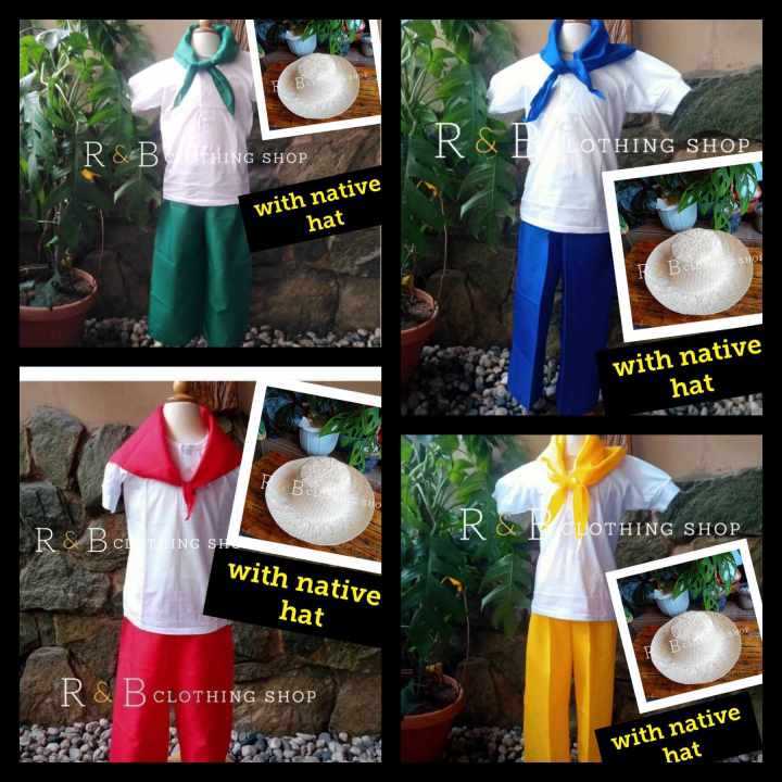 Katipunero costume with hat for kids and adult | Lazada PH