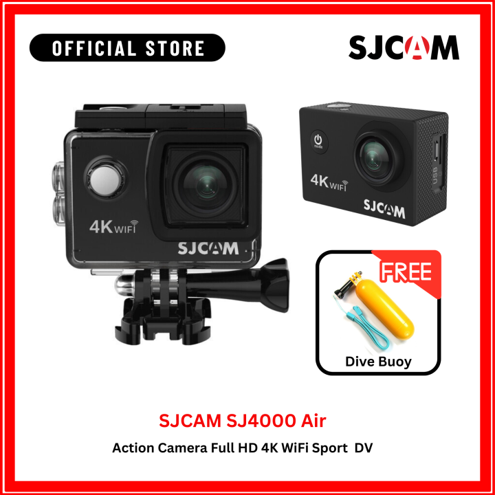 SJCAM SJ4000 Air Action camera Full HD 4K wireless WIFI outdoor underwater waterproof sports ...