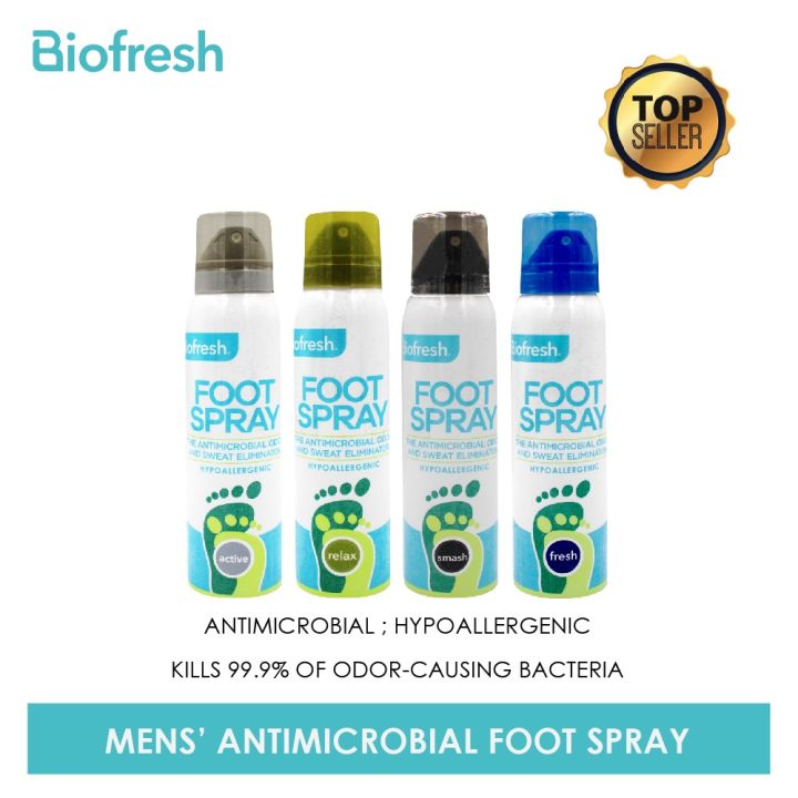 Biofresh Men's Antimicrobial Foot Spray 1 piece BMFSS01 | Lazada PH
