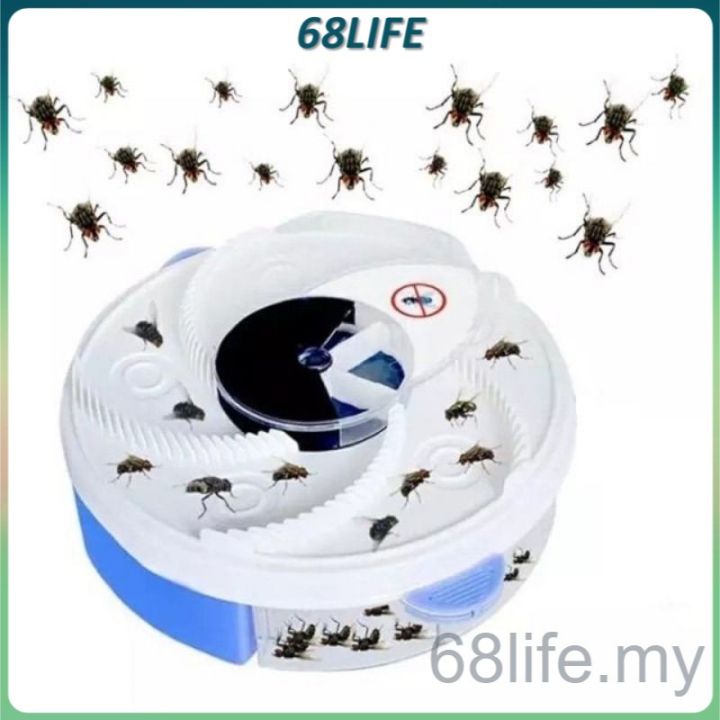 [M'sia Stock]Insect Traps Fly Trap Electric Automatic Flycatcher Fly ...