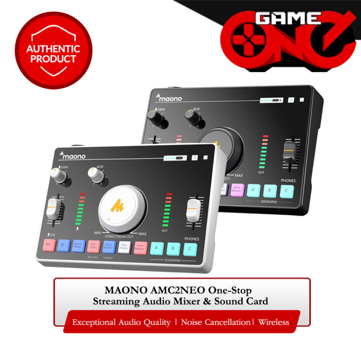 MAONO AMC2NEO One-Stop Streaming Audio Mixer & Sound Card | Lazada PH