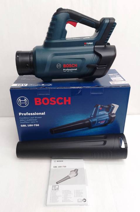 BOSCH เครื่องเป่าใบไม้ เป่าผุ่น รุ่น GBL18V-750 / 06008D2000 (ครื่อง ...