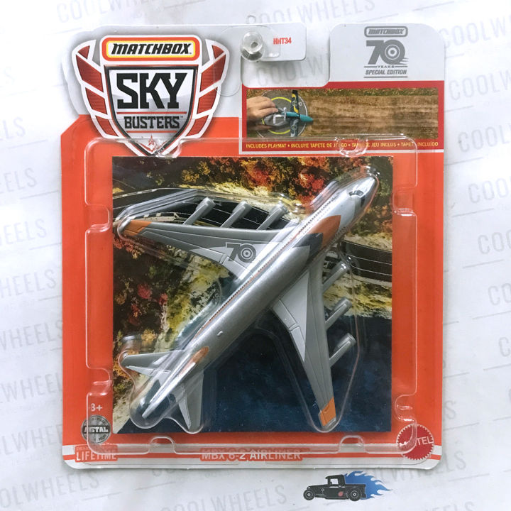 Matchbox 2023 Sky Busters MBX 6-2 Airliner (70 Years Special Edition ...