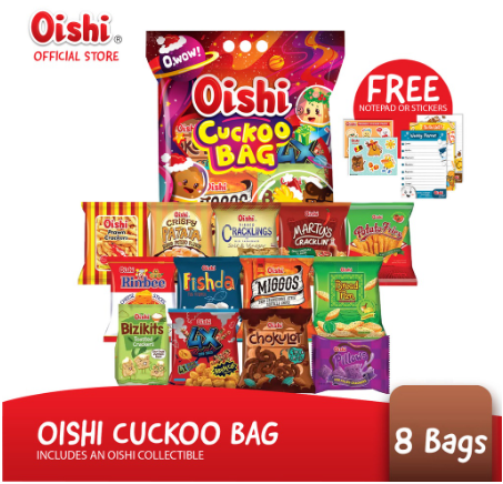 CUCKOO BAG by Oishi 340g (13pcs per bag) | Lazada PH