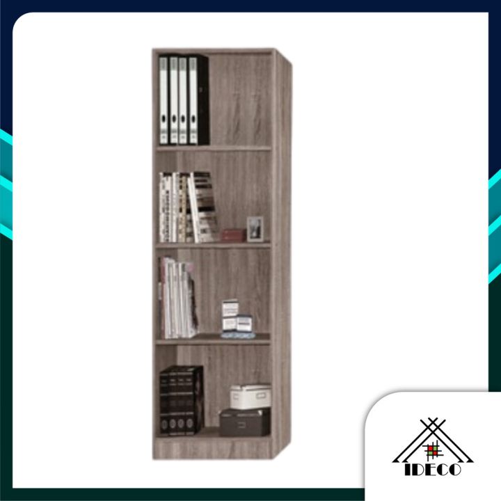 IDECO 4 Compartment Book Shelf | Multipurpose Display Cabinet | Almari ...