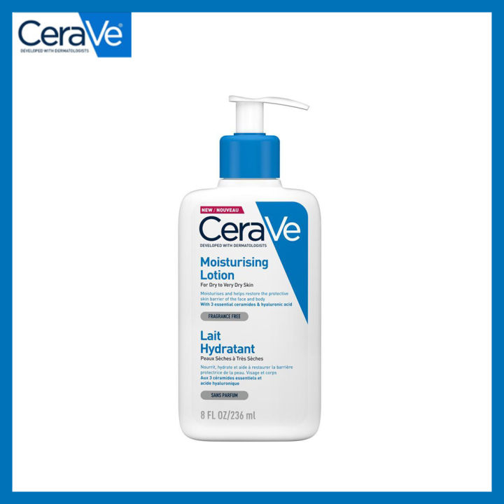 Cerave Daily Moisturizing Lotion For Normal to Dry Skin Dermatologist ...