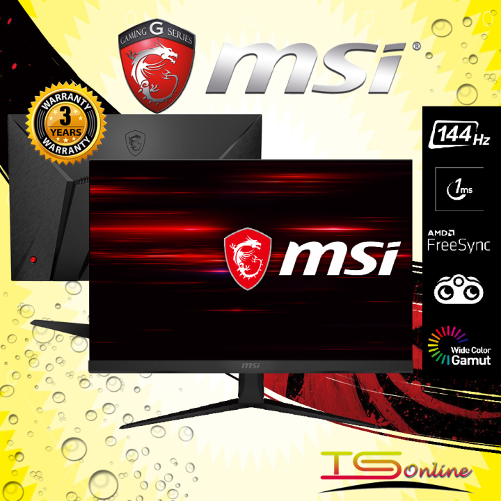 MSI Optix G271 27" Inch FHD 144Hz IPS Gaming Monitor | Lazada