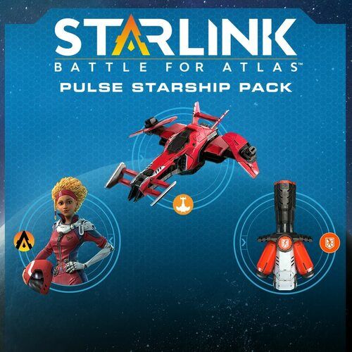STARLINK STARSHIP PACK PULSE (1 Starship. 1 Pilot, 1 Weapon- No BOX ...
