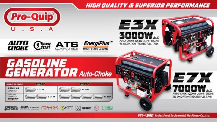 Genset / Generator Pro-quip 3000 Watt E3X | Lazada Indonesia