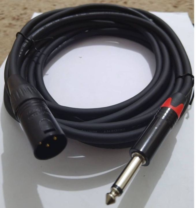 HEAVY DUTY XLR MALE TO PL AUDIO CABLE | Lazada PH