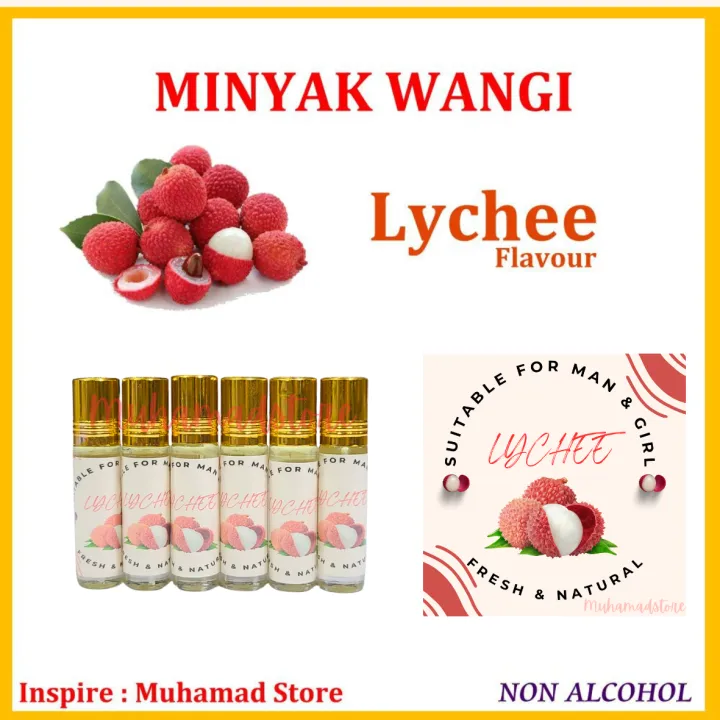 MINYAK WANGI AROMA LYCHEE | Lazada