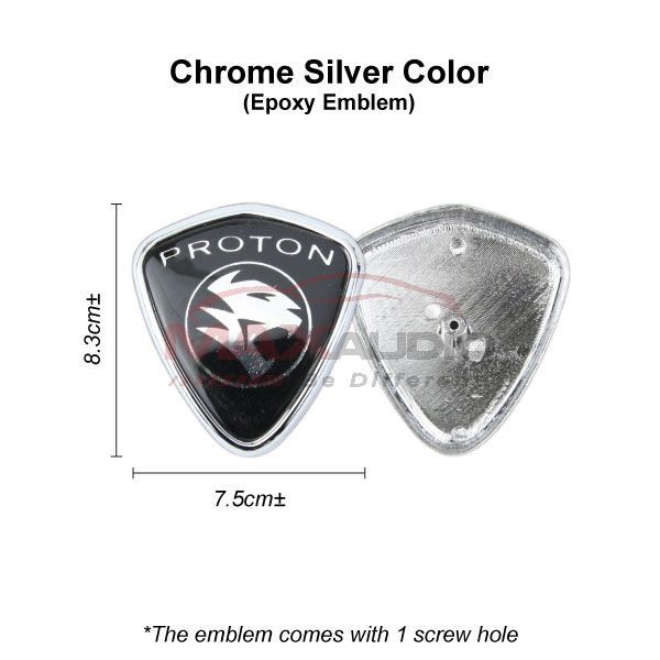 Car Emblem PROTON SAGA 2/ LMST Logo 3D Tiger No Color Fade Front Rear ...