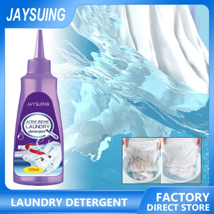 Jaysuing 120ml Laundry Stain Remover Spray All Purpose Direct Spray Clothing Carpet Furniture ...