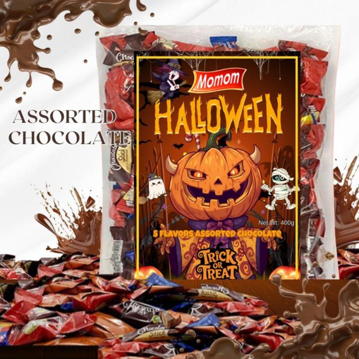 Momom 5 Flavors Assorted Chocolate 400 Grams Snack Dessert | Lazada PH