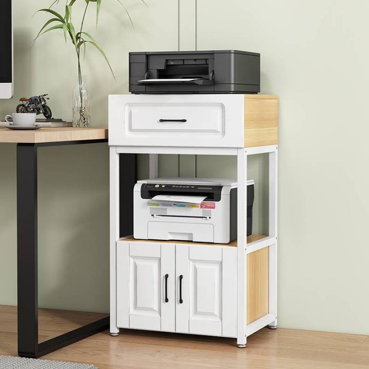 Simple printer shelf floor-to-floor multi-layer desk storage rack for ...