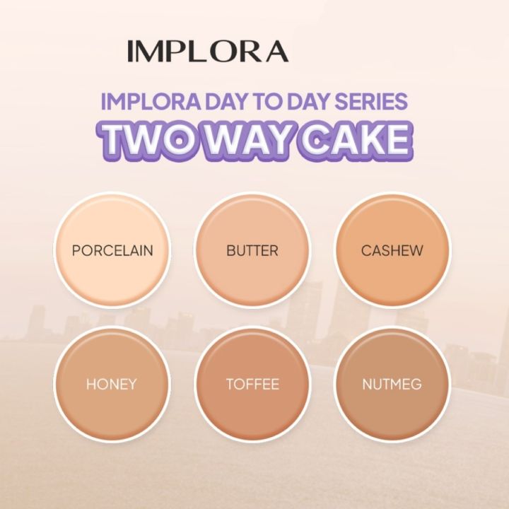 Implora Day To Day Two Way Cake | Lazada Indonesia