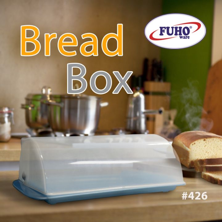 FUHO Multi-Purpose Box Bread Box Food Storage Food Keeper #426 Pearl ...