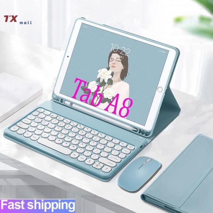 【100%-New】 Galaxy Tab A8 Case with Keyboard For Galaxy Tab A8 10.5 2022 ...