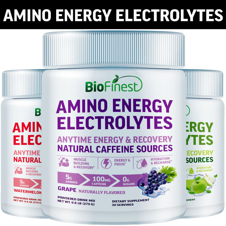 Biofinest Amino Energy Electrolyte Drink Powder - Hydration Build ...