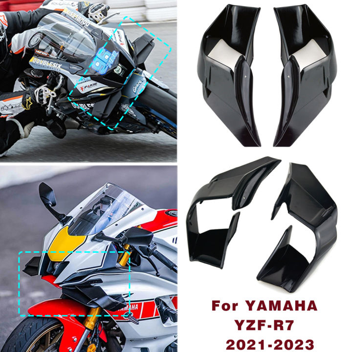 Fairing Winglets Fin Trim Cover Motorcycle Wing Protector Wind Fairings ...