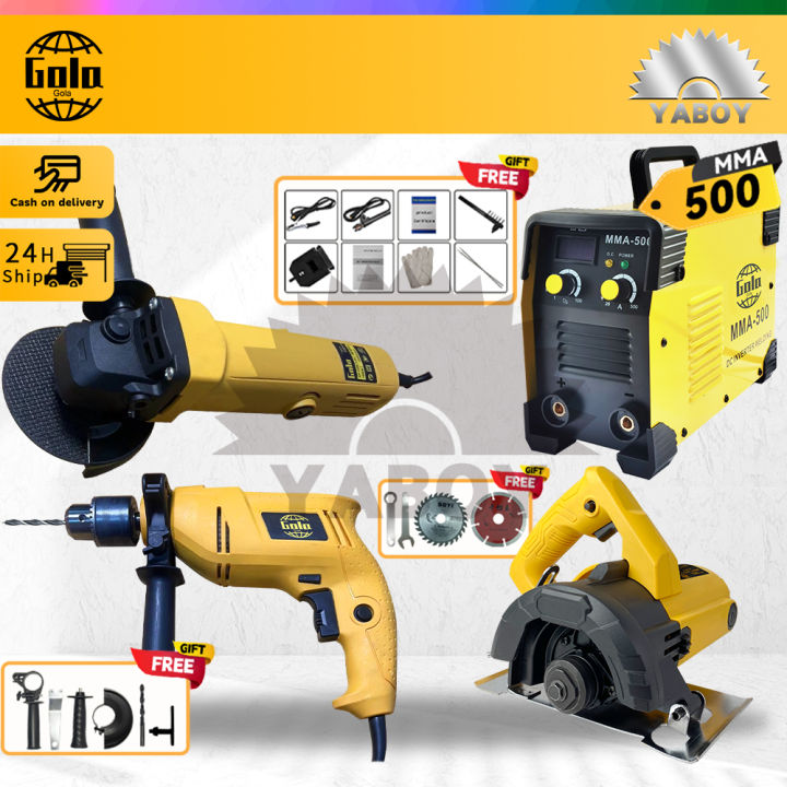 Gola MMA-500 Multi-Tool Set for Welding, Drilling, and Cutting - Corded ...