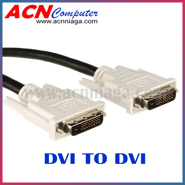 Kable DVI-D to DVI-D "Single Link For Monitor" | Lazada Indonesia