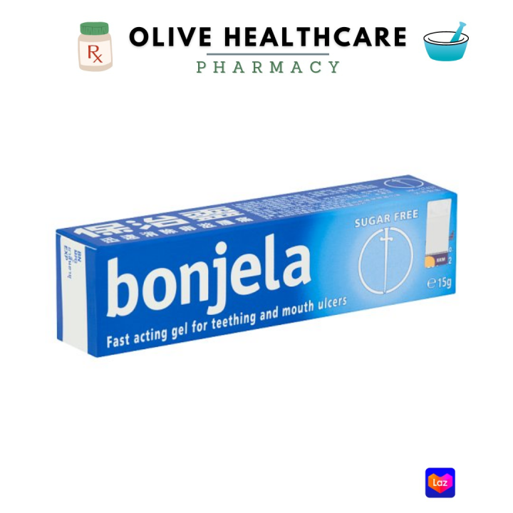 Bonjela Gel for Teething and Mouth Ulcers 15 gm Sugar Free | Lazada