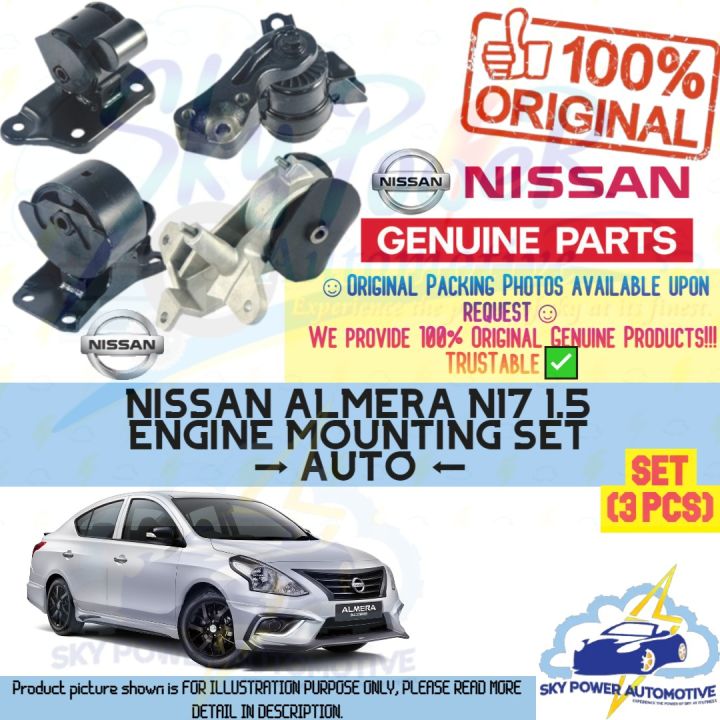 NISSAN ALMERA N17 1.5 (2012-2019) (AUTO) 100% ORIGINAL NISSAN GENUINE ...