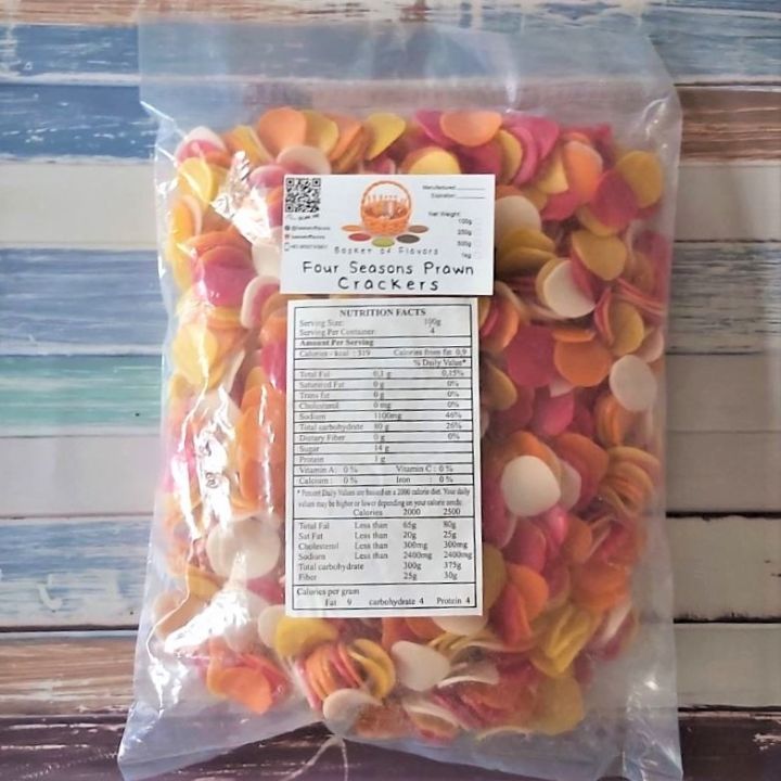 Four Seasons Prawn Crackers 100g 250g 500g 1000g 1kg | Lazada PH