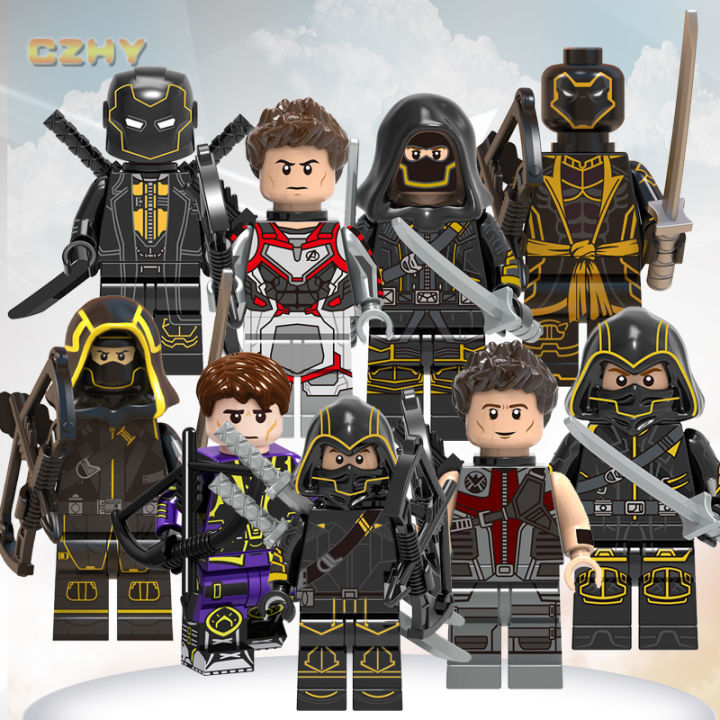 Malaysia Stock Hawkeye Figure Minifigures Building Blocks Toy Clint ...