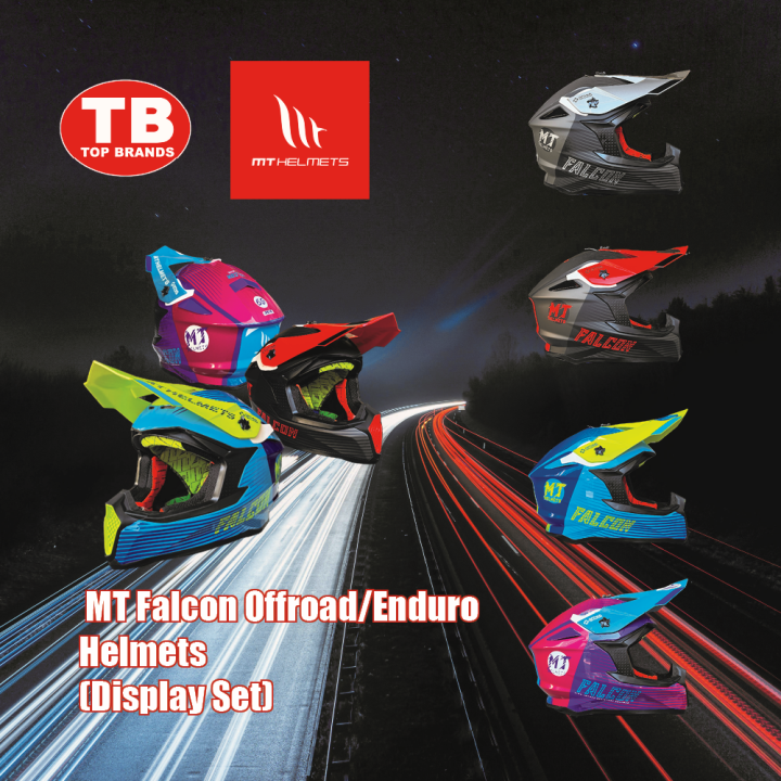 Dirt Bike Helmet Full Face MTB/Motocross Helmet Set With Goggles ...