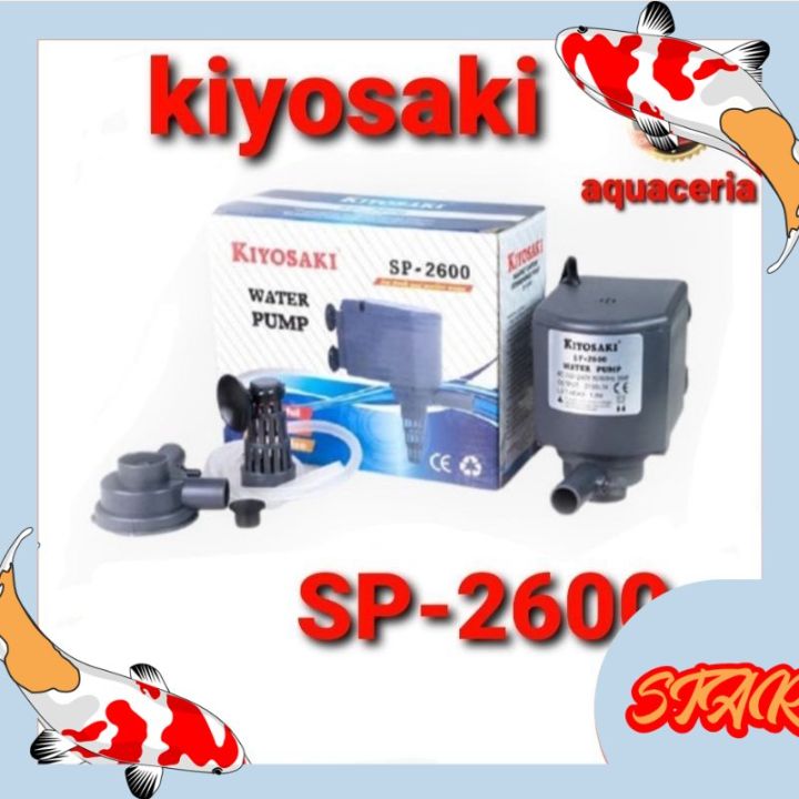 kiyosaki SP 2600 power head pompa celup air aquarium | Lazada Indonesia