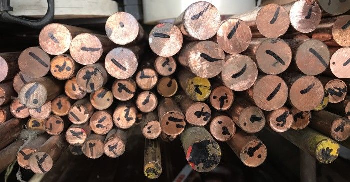 Ground rod / copper rod tembaga asli 1/2 inch ” x 2m / 2 m grounding ...