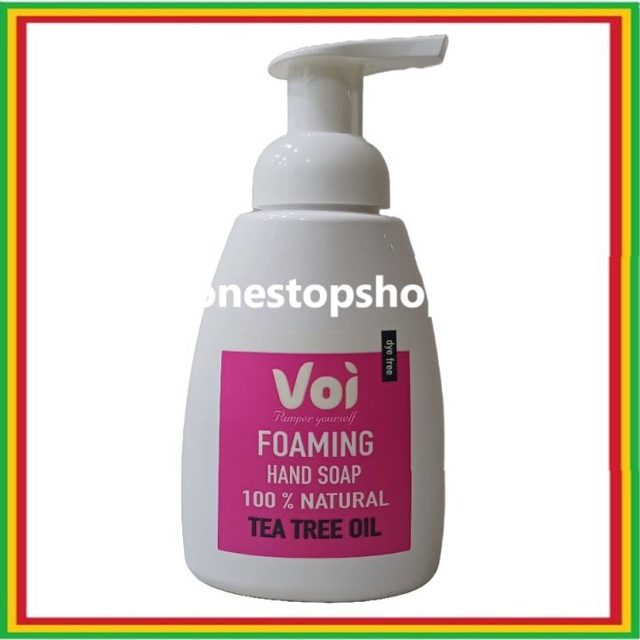 Voi Foaming Hand Soap Tea Tree Oil 325mL | Lazada PH
