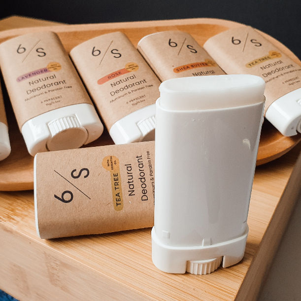 Natural Aluminum & Paraben-Free Underarm Deodorant Stick by 6perscent ...