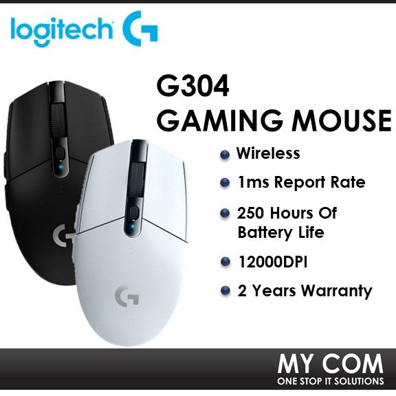 Logitech G304 Lightspeed Max 12000DPI 1ms Wireless Gaming Mouse With ...
