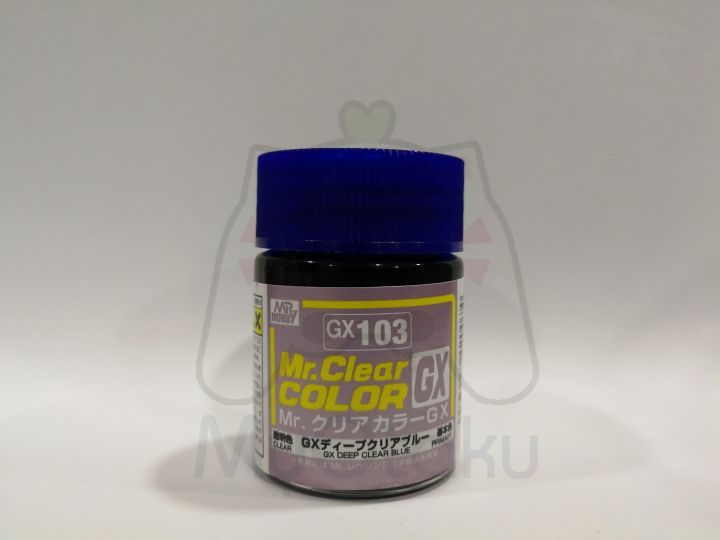 MRHOBBY - MR COLOR GX103 GX DEEP CLEAR BLUE | Lazada