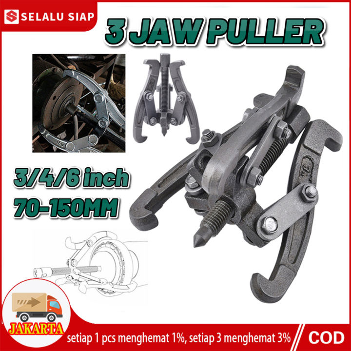 Treker 3 Kaki 3 4 6 8 10 Inch - Gear Puller 3 Jaw Tracker - TREKER ...