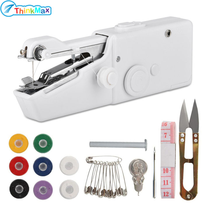 Handheld Sewing Machine For Beginners, Cordless Portable Mini Sewing ...