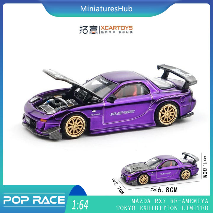 Mazda RX7 RE Amemiya Wide Body Tokyo Exhibition Limited POPRACE 1/64 ...