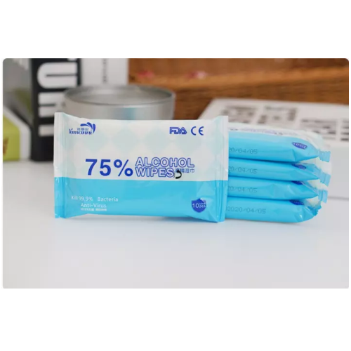 2021 New Arrival Disinfection Portable Alcohol Wet Tissue 75% Alcohol ...